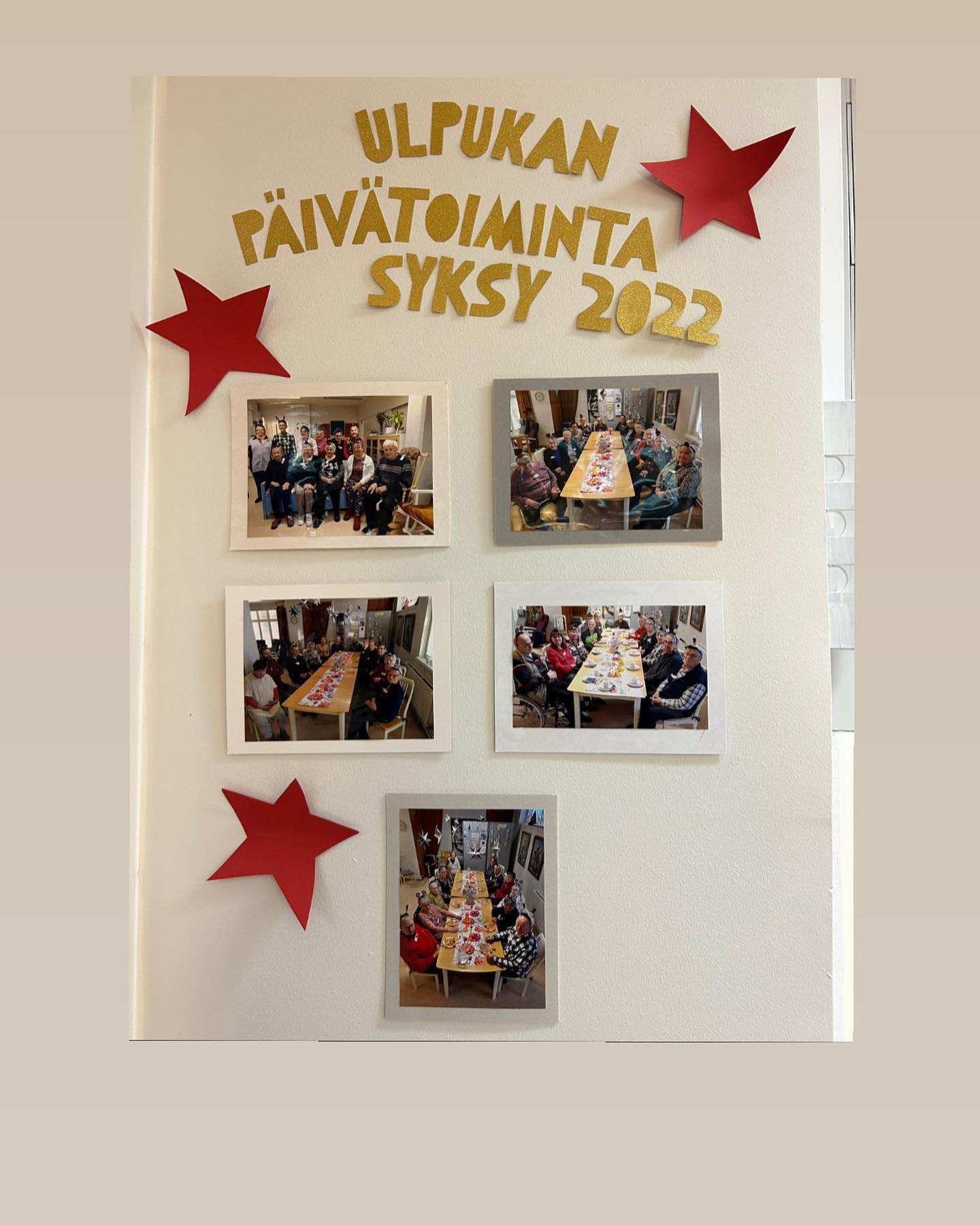 Ikäihmisten päivätoiminta – Kotihoito Ulpukka